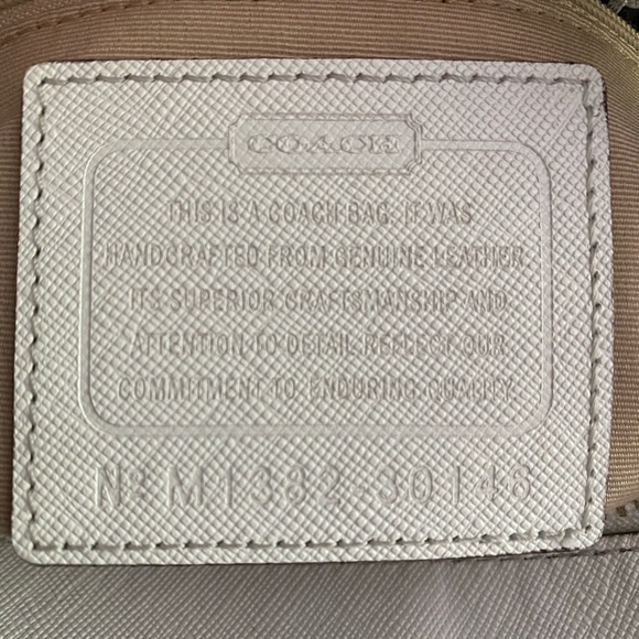 Coach | Bags | Coach Satchel White Mini Riley With Dust Bag | Poshmark